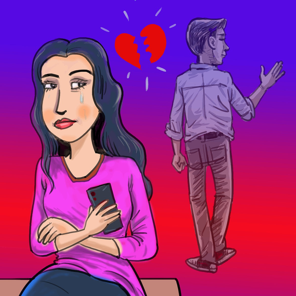 Navigating the Storm: Insights on Impending Breakups – Helena Roman